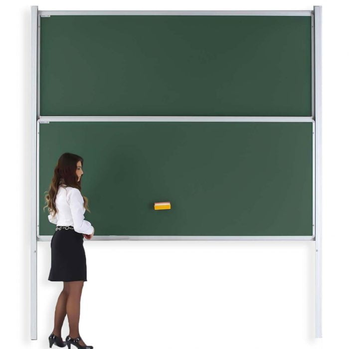 Vertical Double Sliding Writing Board – Emko Education Solutions