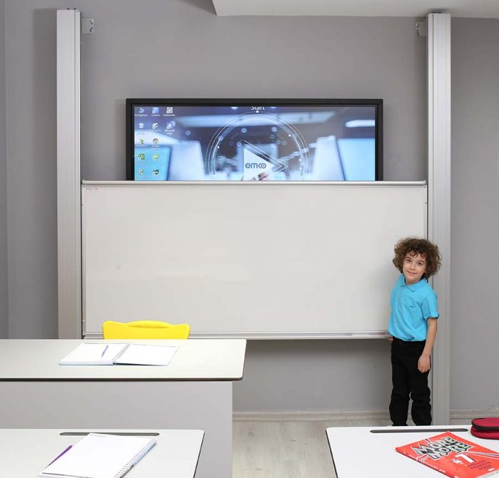Emkotech Interactive Panel With Special Vertical Sliding Board System ...